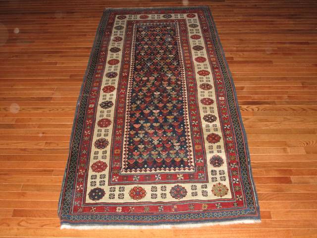 Rug number: 2836 Antique Caucasian Talish 8.2 X 3.5 – David Zahirpour ...